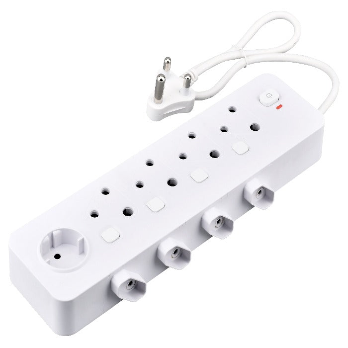 16A SWITCHED MULTIPLUG 09K WHITE | Buy Online | Wynberg Lights – WYNBERG LIGHTS