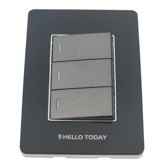 Hello Today 3 Lever Switch Acrylic 2x4 | Buy Online | Wynberg Lights ...