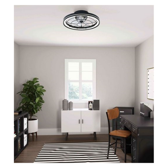 Bright Star FCF020 BLACK LED Ceiling Fan with Remote Control | Buy Online | Wynberg Lights ...