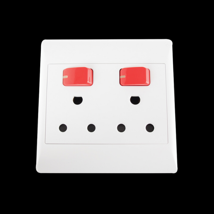 Brightstar EPL335 WHITE Switch 2x Socket | Buy Online – WYNBERG LIGHTS