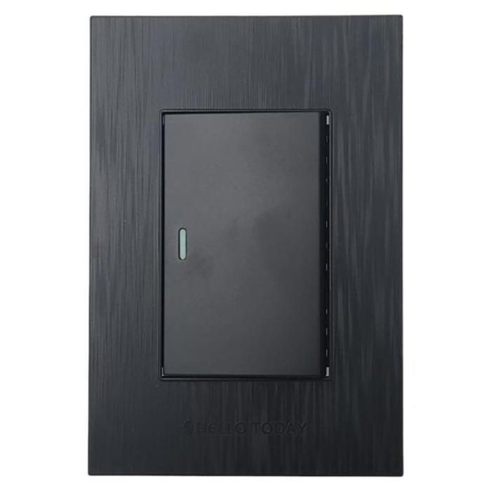 Hello Today 1 Lever Switch Brushed 2x4 | Buy Online | Wynberg Lights ...