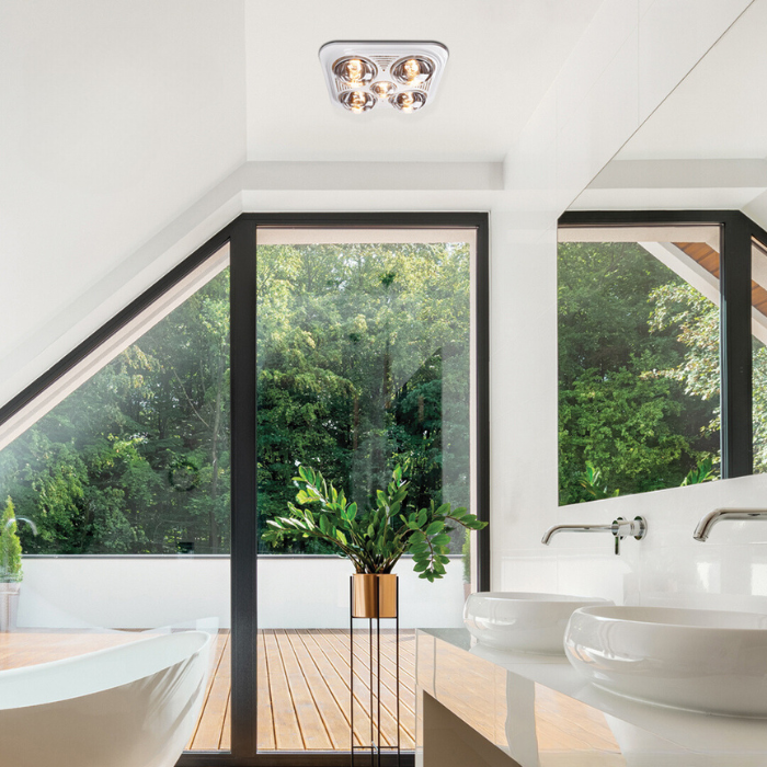 bathroom heater light