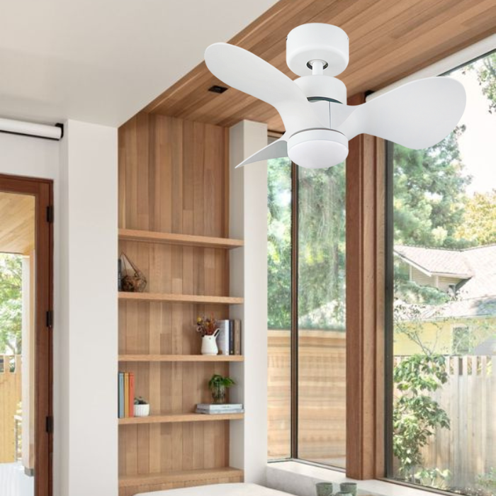 Eurolux F103 Echo Ceiling Fan 3 Blades White Power Motor 40w | Buy ...