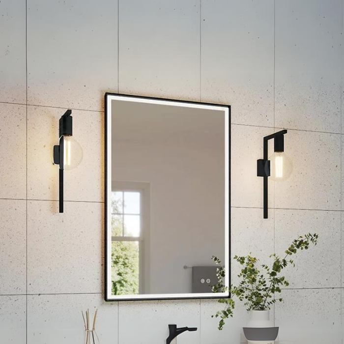 Eurolux W654 Gerard Bathroom Mirror Light Rectangular LED Strip 13w ...