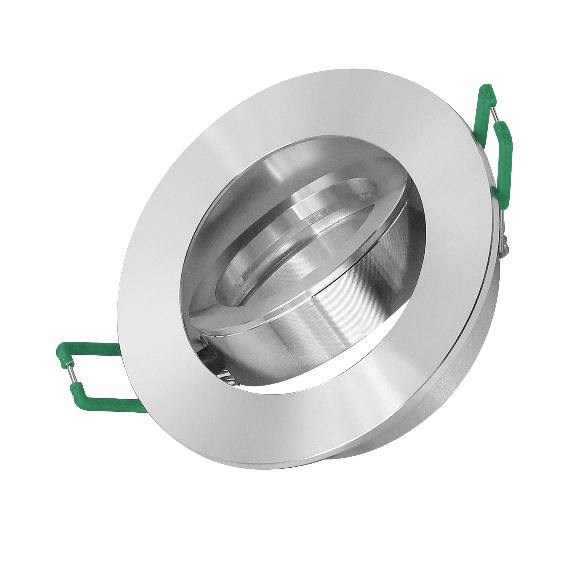 Tiltable CNC Cut Pure Aluminium Downlighter Fitting – Silver – WYNBERG ...