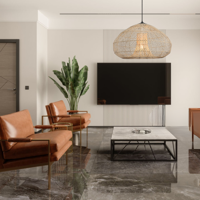 K-LIGHT E-KLCH-7160 230v 40W E27 Rattan Pendant | Buy Online | Wynberg ...