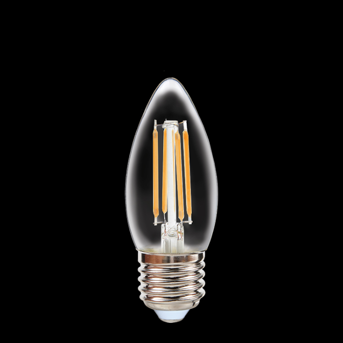 K-Light HX-CB35-4W/WW 240v 4W E27 LED Filament Candle Bulb | Buy Online ...