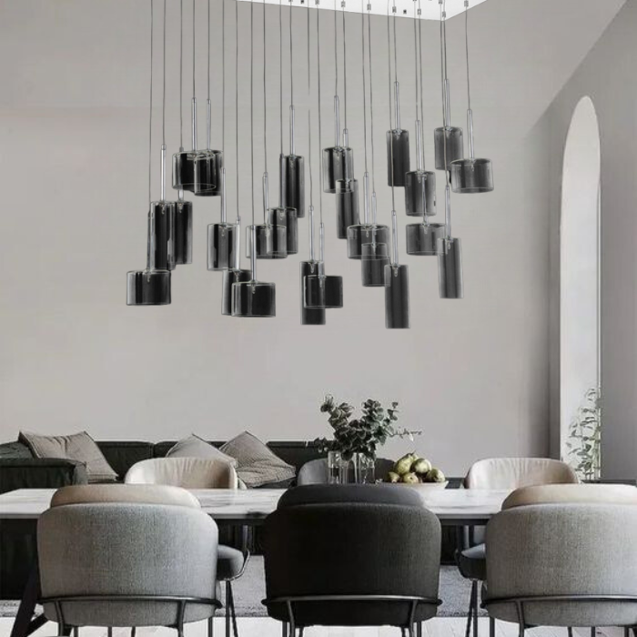 K-Light K-LED-3048/24 230v 2W LED G4 Bi-Pin Rectangular Glass Cluster ...