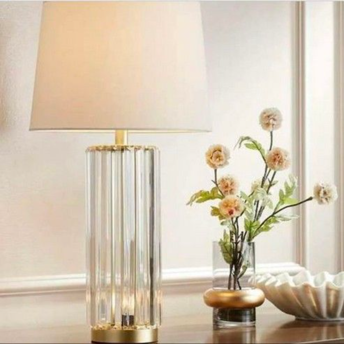 NB RG10321 Fluted Glass Tube Table Lamp | Buy Online | Wynberg Lights ...