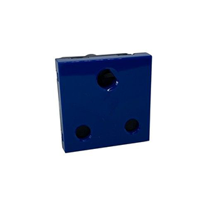 Onesto Matrix MXM-PD001U-BL 16A Single Unswitched Socket (2 x Small Mo ...