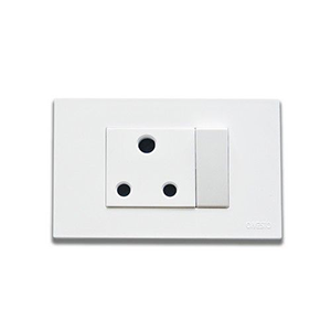 Onesto Matrix MXP-2001H Single Switched Socket Outlet Horizontal 4x2 ...
