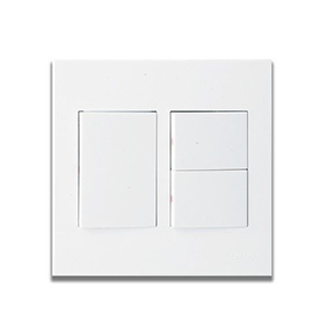 Onesto Matrix MXS-4031W 3 Lever 1 Way Wide Rocker Switch 4 x 4 16A ...