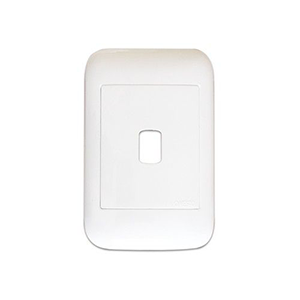 Onesto Oracle ON2011Y 4x2 1 Lever Cover Plate & Yoke - White | Wynberg ...