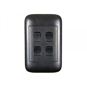 Onesto Oracle ON2041BK 4x2 4 Lever 1 Way Switch - Black | Wynberg ...