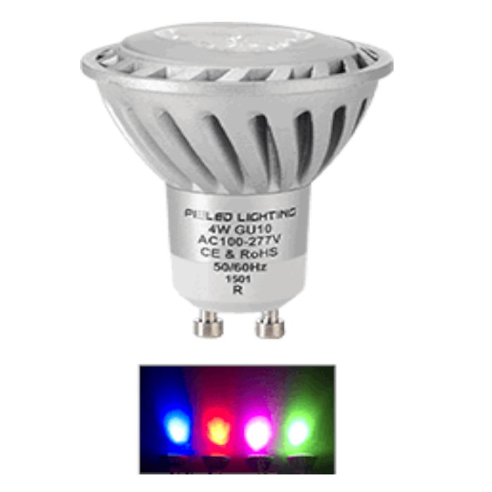 PioLED 4W LED Colour GU10 Downlighter | Buy Online | Wynberg Lights ...