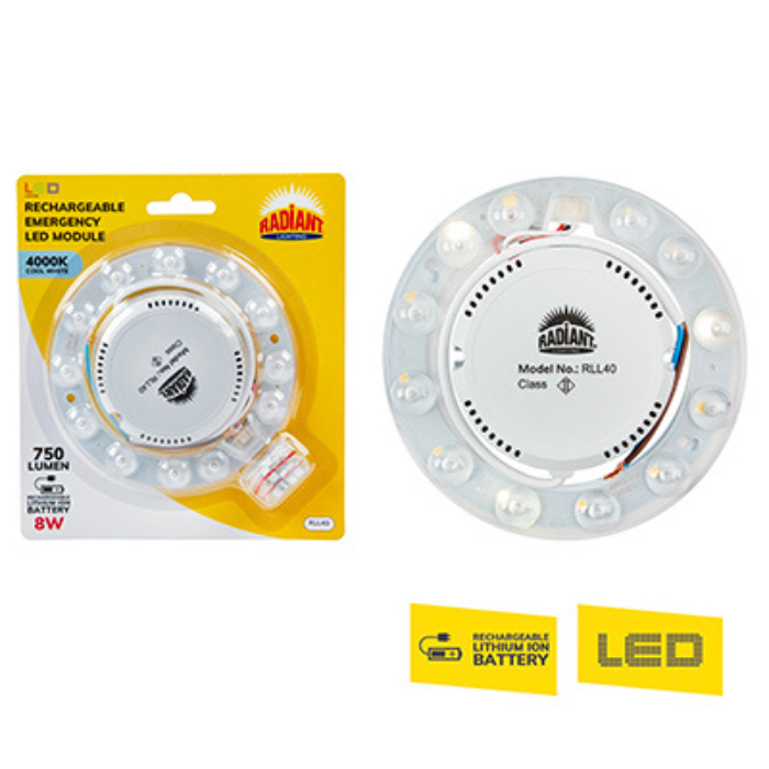 Radiant Rechargeable Emergency LED Module 4000K | Buy Online | Wynberg ...