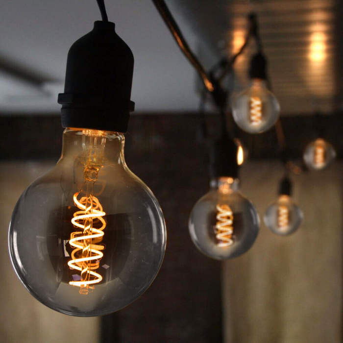 BD G95 Spiral 4W Amber LED Bulb | Buy Online | Wynberg Lights – WYNBERG ...