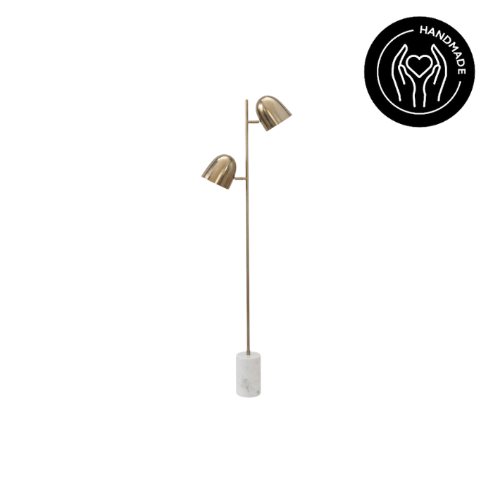 Serenity Floor Lamp in Pure/Tarnished | Buy Online | Wynberg Lights ...