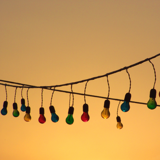 Bright Star WSC010 MULTICOLOUR Solar Outdoor String Light | Buy Online ...