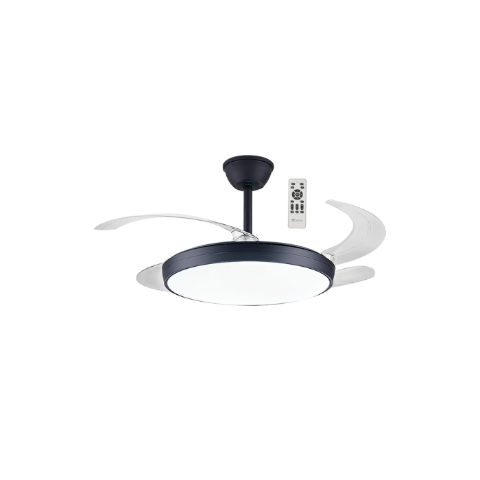 Bright star 3 ABS Blades Ceiling Fan with Clear ABS Retractable Blades | Buy Online | Wynberg ...