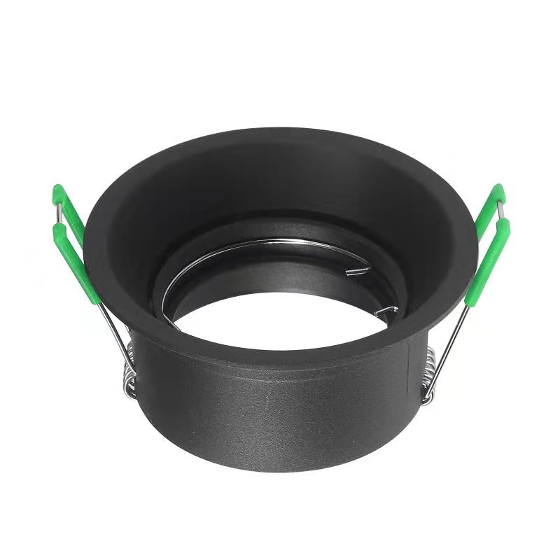 Deep Anti-Glare Tiltable Pure Aluminium Downlighter Fitting – Black ...
