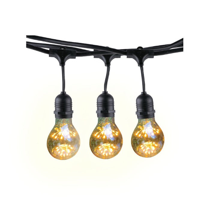 SYNERJI OUTDOOR PARTY STRING BLACK STRAIGHT FESTOONS 10M LEAD – WYNBERG ...