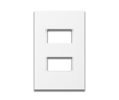 Onesto Matrix MXG-2002W 4 x 2 2 Lever Wide (1+1) Cover Plate & Yoke ...