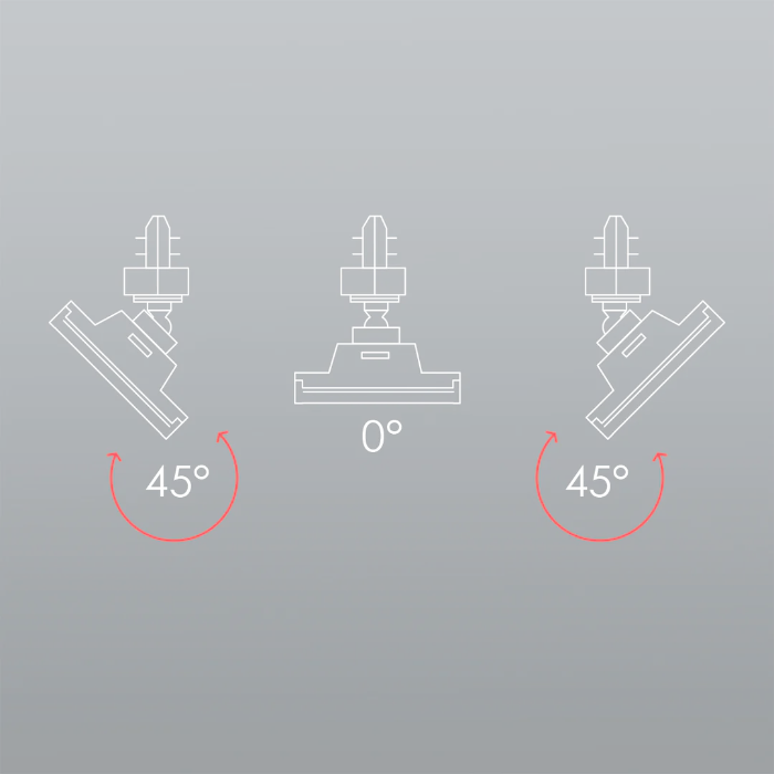 Spazio 7027.4030T4 ONTRACK ADJUSTABLE - 4 WIRE Linear Track Fitting ...