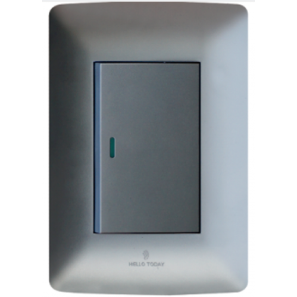 1 LEVER 2 WAY SWITCH SILVER 2X4 - HELLO TODAY – WYNBERG LIGHTS