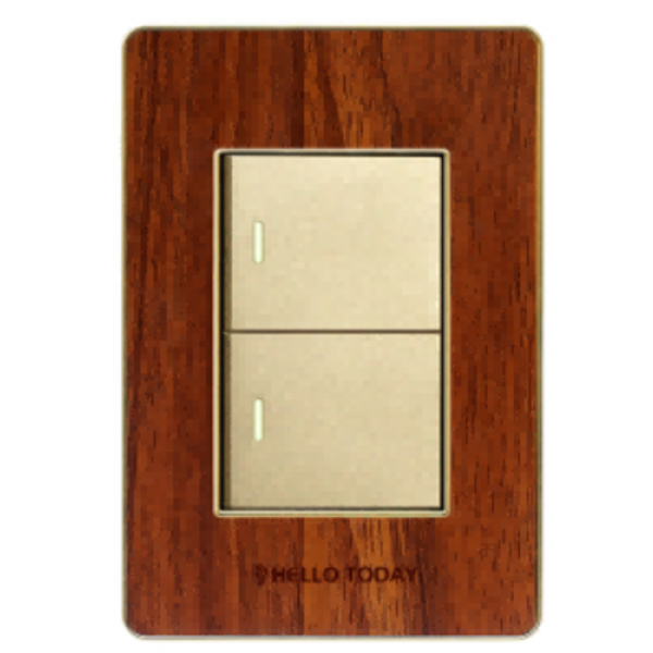 Hello Today 2 Lever Switch Acrylic 2x4 | Buy Online | Wynberg Lights ...