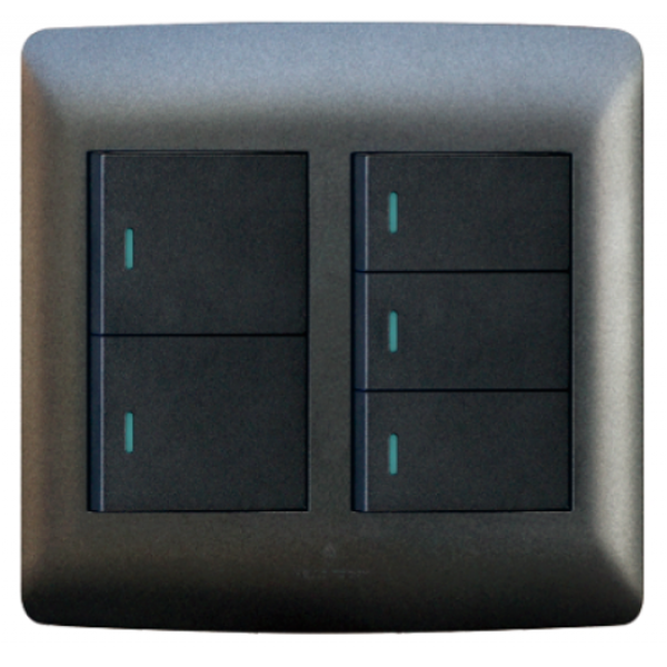 Hello Today 5 Lever Switch 4x4 | Buy Online | Wynberg Lights – WYNBERG ...