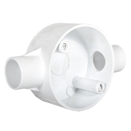 Eurolux EA126 PVC Box 2 Way Through 20mm | Buy Online | Wynberg Lights ...