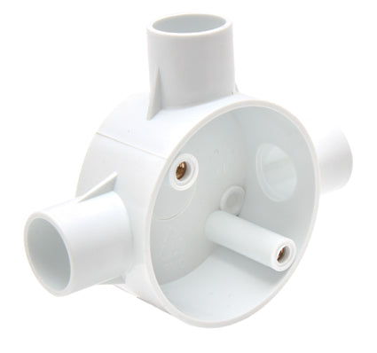 Eurolux EA127 PVC Box 3 Way 20mm | Buy Online | Wynberg Lights ...