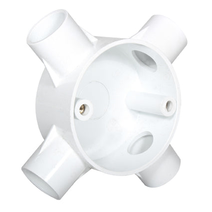 Eurolux EA128 PVC Box 4 Way 20mm | Buy Online | Wynberg Lights ...