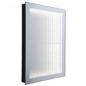 Steel and Glass Rectangular LED Infinity Mirror – 20W LED ( Included ...