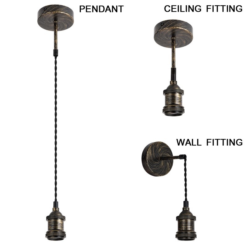 Diy Pendant Light Hardware Kit Hanging Lights With Plug In Pendant