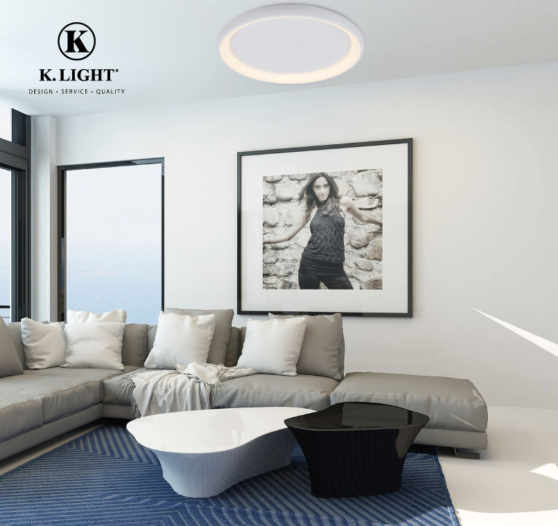 K-Light KLC-LED803WH/WW SMD Ceiling Fitting White | Buy Online ...