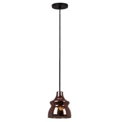 Larissa Pendant 125mm Transparent Copper – WYNBERG LIGHTS