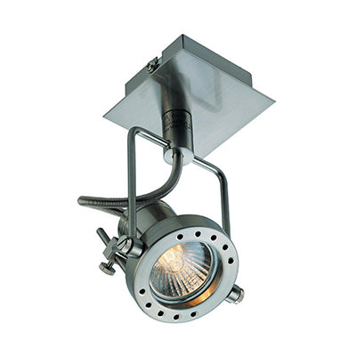 Radiant RS123 Intro Spotlight 1LT Plate Satin Chrome | Buy Online ...